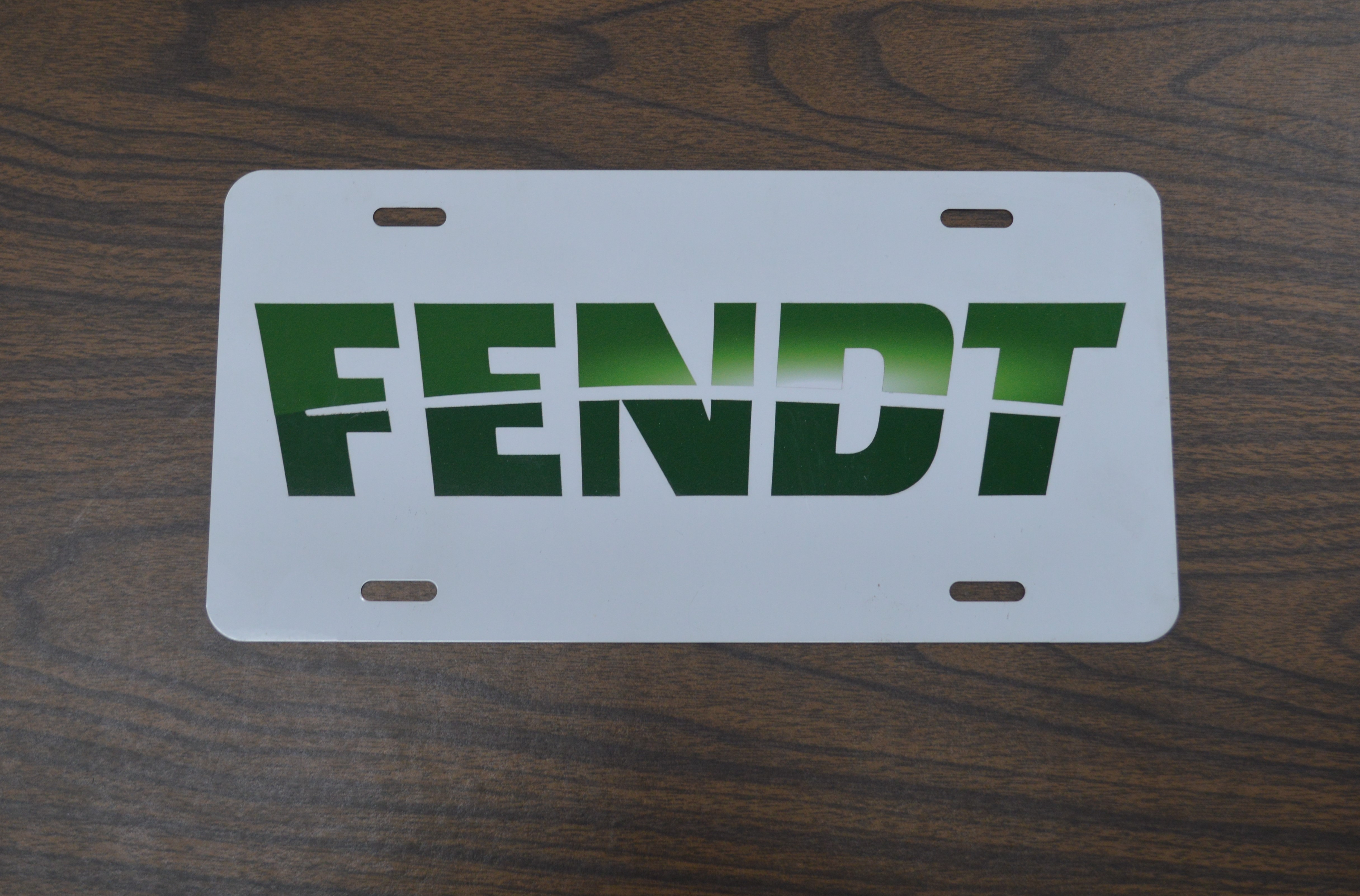 Fendt Logo License Plate » Lowe & Young, Inc., Ohio