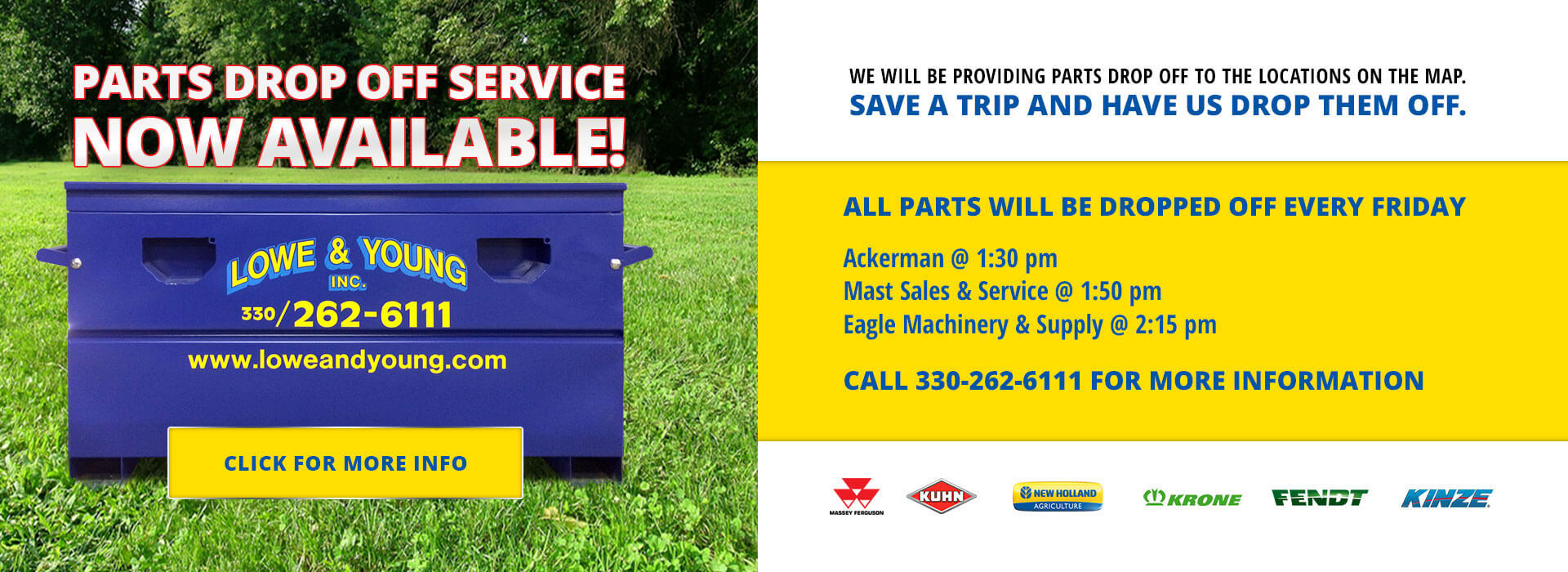 New Holland Dealer » Lowe & Young, Inc., Ohio