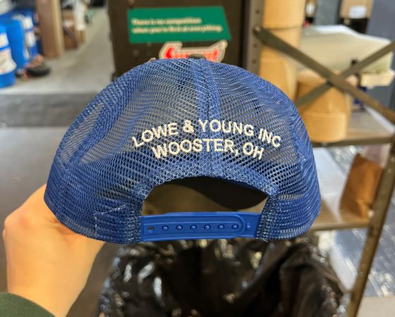 New Holland Grey/Royal L&Y Hat Lowe & Young, Inc., Ohio